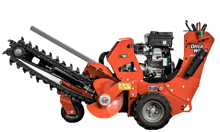 C16 Walk-Behind Trenchers - Ditch Witch UK & Ireland - Supplying the ...